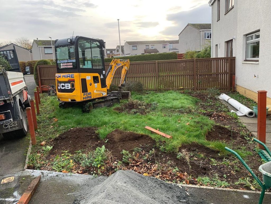 Convert Garden to Driveway- Kelso, Borders