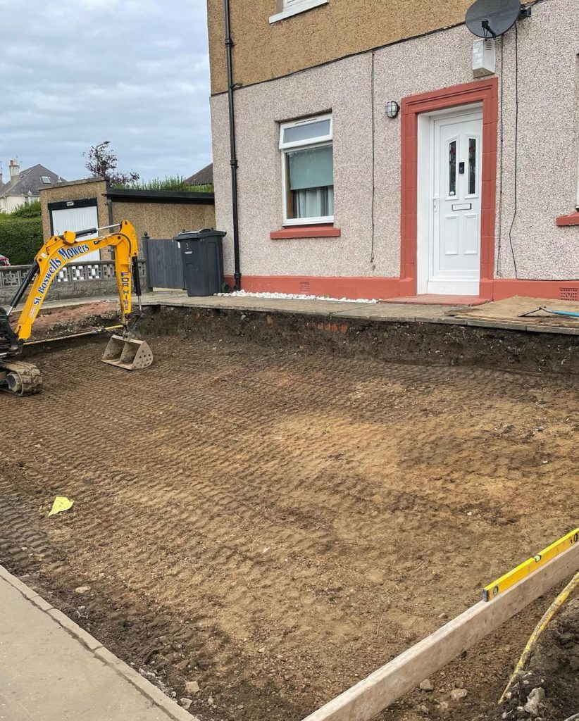 Mono Block Driveway & Wall Builders Edinburgh