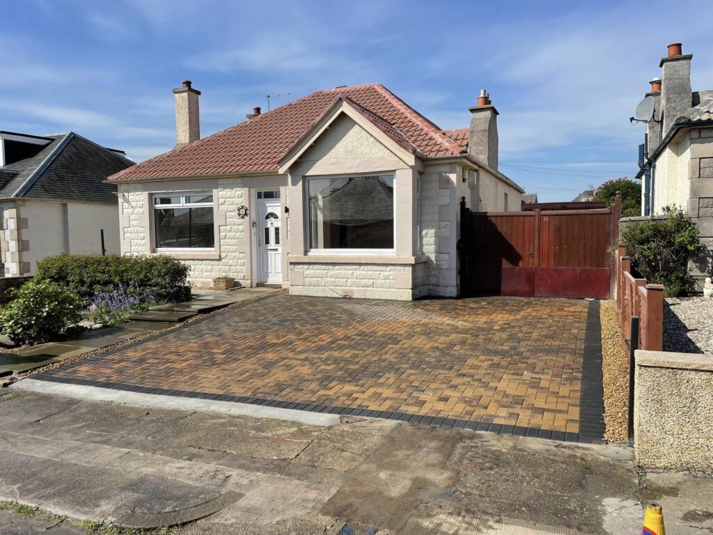 Install Tobermore Monoblock Bungalow Driveway - Edinburgh
