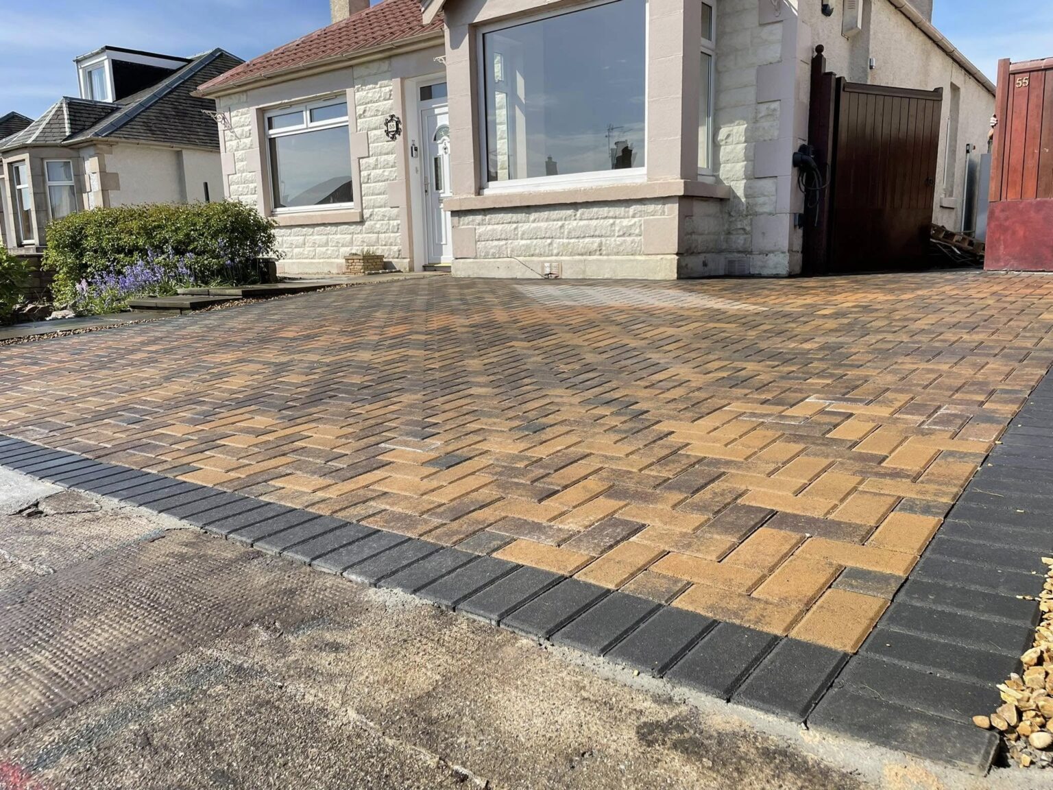 Install Tobermore Monoblock Bungalow Driveway - Edinburgh